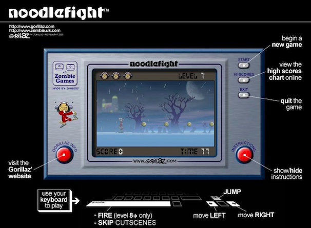 #throwbackthursday NoodleFight! – Gorillazland